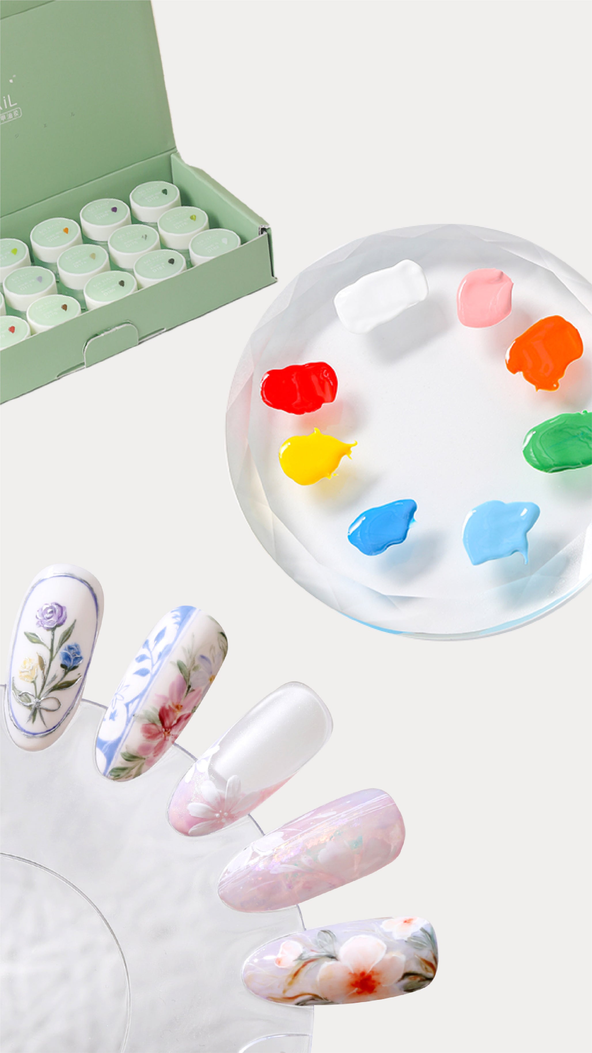 Mr Nail Drawing Gel / 18 Créme Colours Collection – Vainpot Official